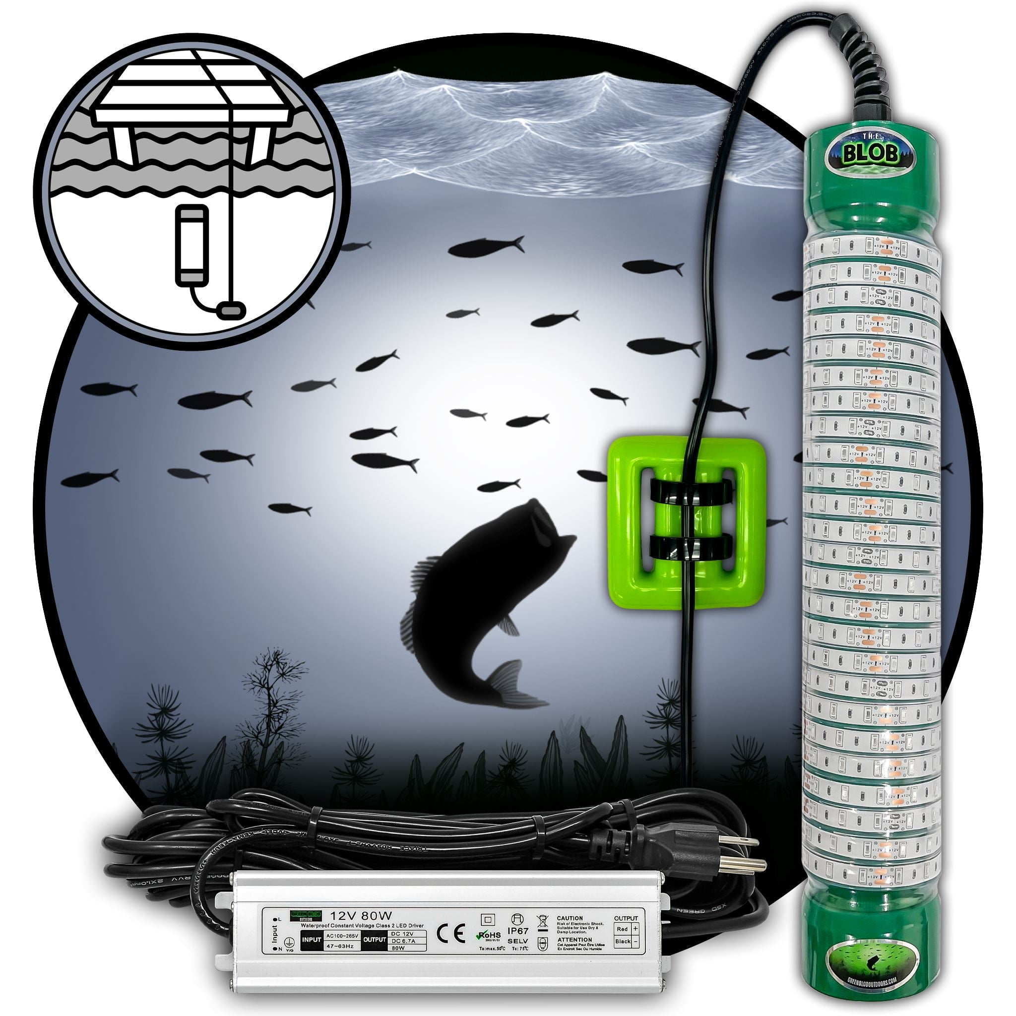 Green Blob Outdoors - Build Your Blob LED Underwater Fishing Lights ...