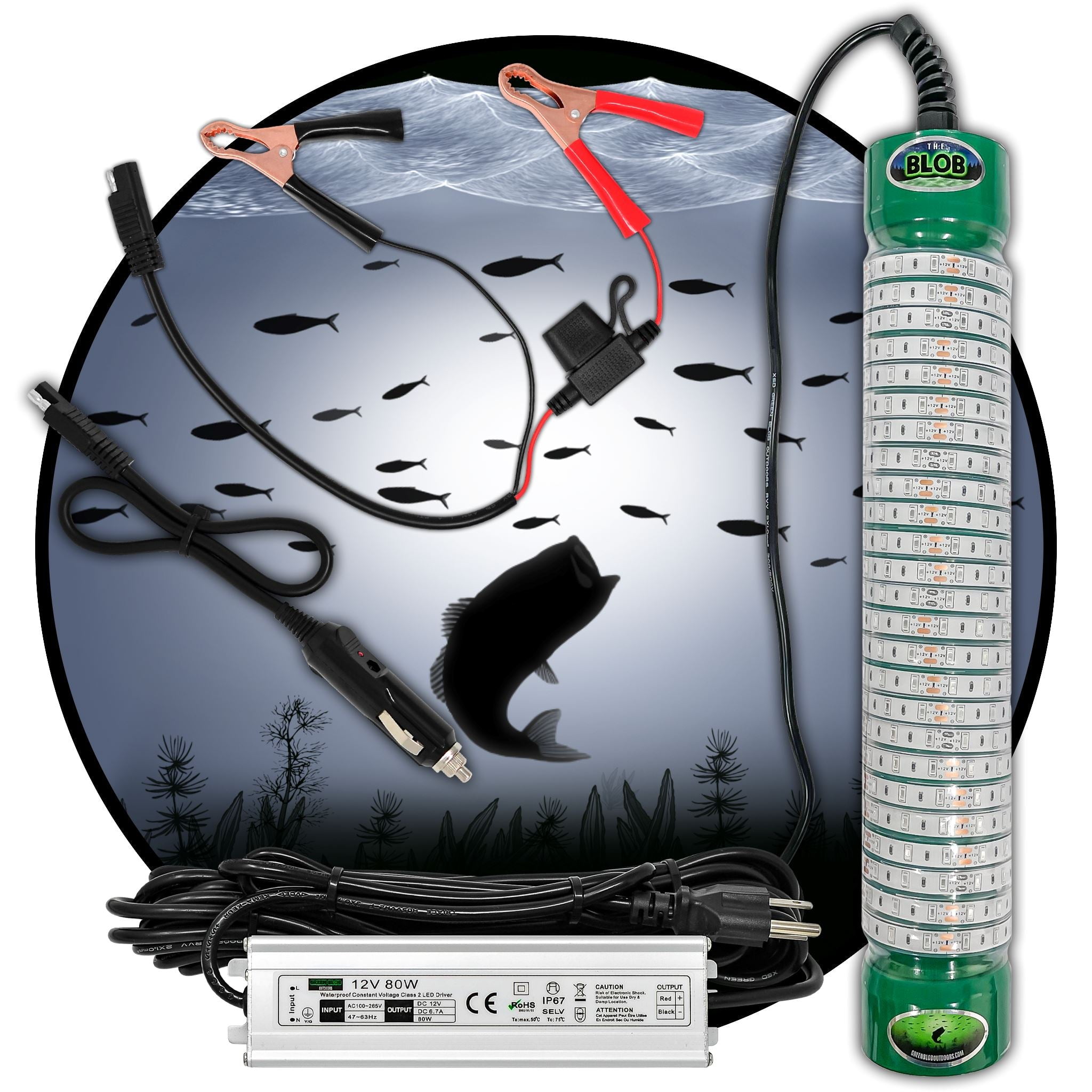 Green Blob Outdoors - Build Your Blob LED Underwater Fishing Lights ...