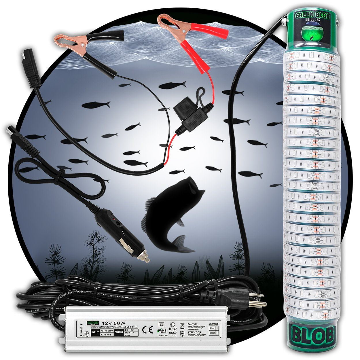 Green Blob Outdoors - Build Your Blob LED Underwater Fishing Lights ...