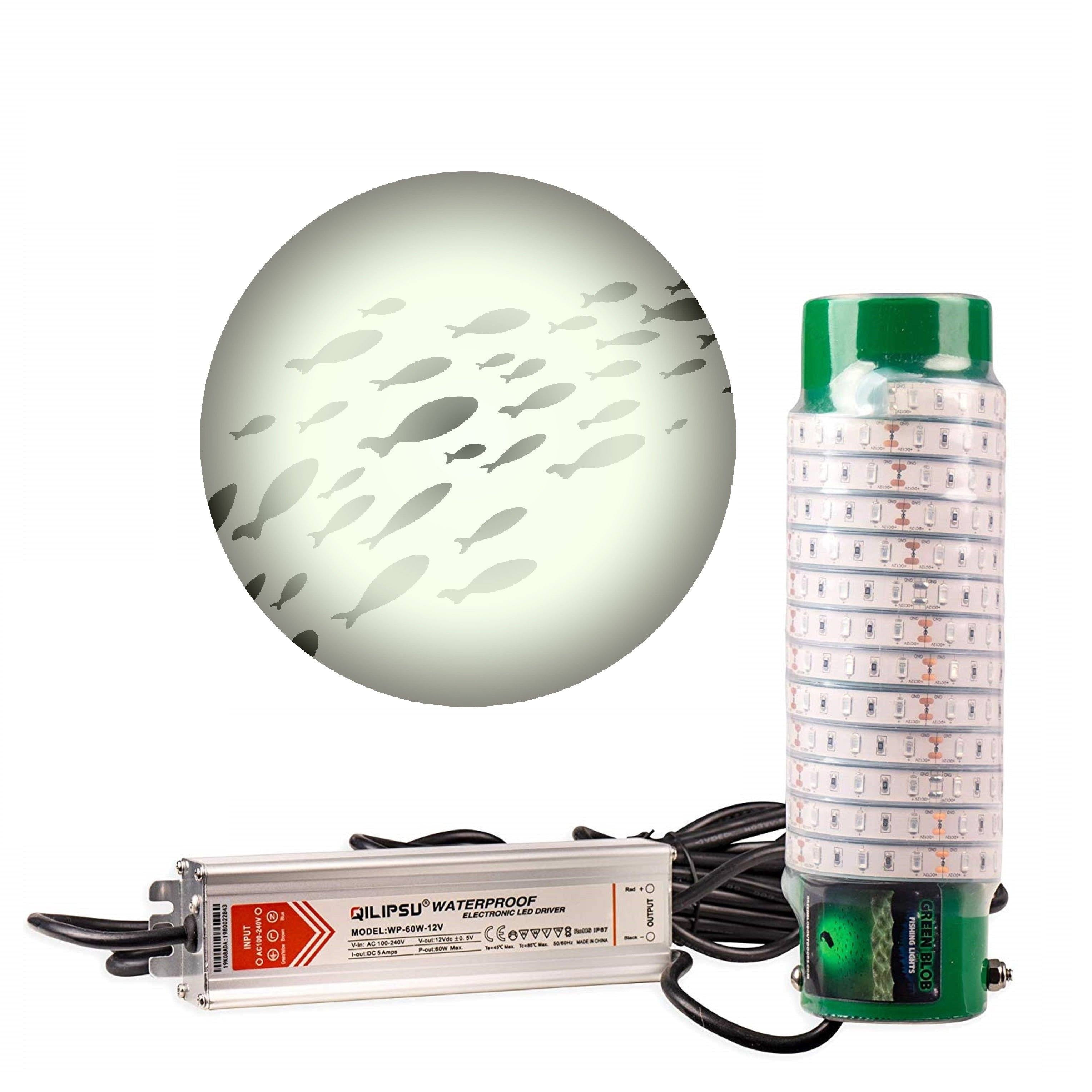 Green Blob Outdoors - Underwater Fishing LED Lights for Docks & Boats ...