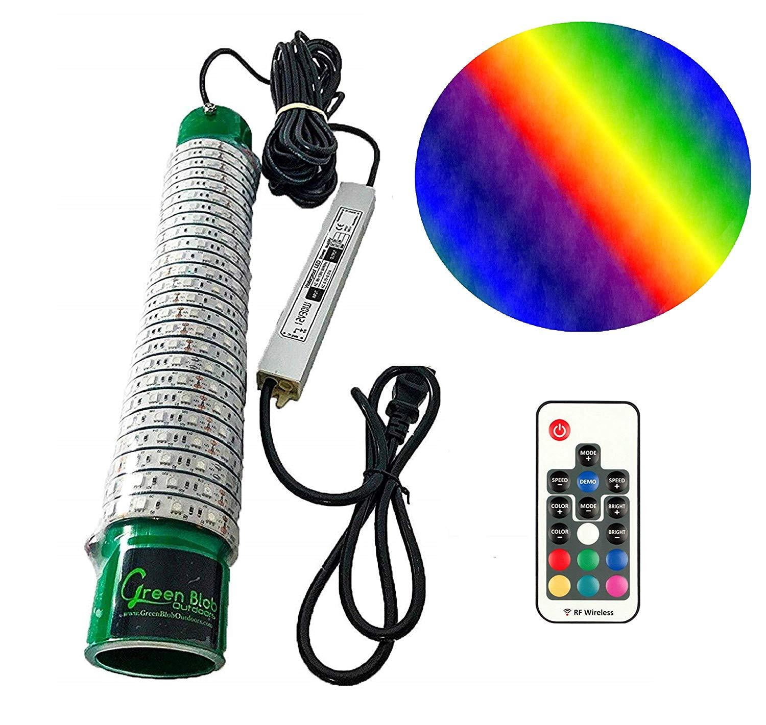 Green Blob Outdoors - Underwater Fishing LED Lights for Docks & Boats ...