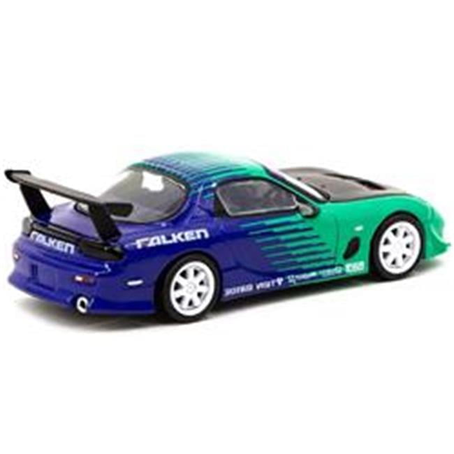 Green & Blue Falken Livery Global64 Series 1 by 64 Scale Diecast Model ...