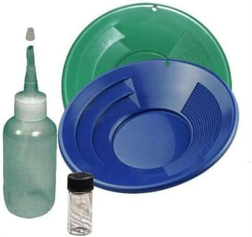 Green Blue Pan Panning Kit with Sniffer Vial - Walmart.com