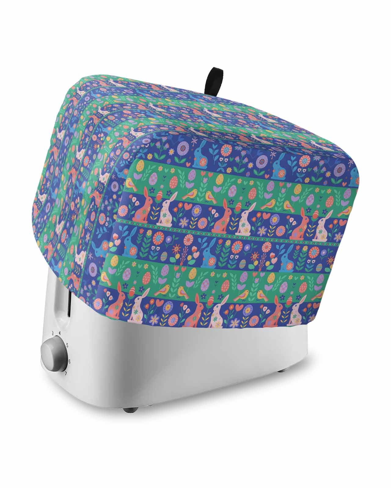 Green Blue Rabbit Toaster Cover 2 Slice, Small Kitchen Appliance Covers ...