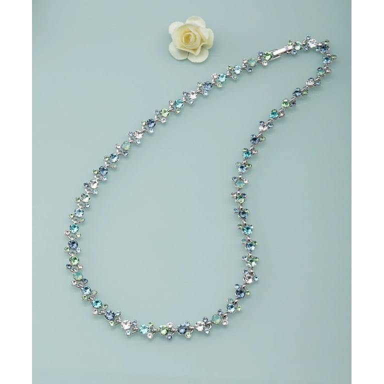 Swarovski dainty necklace store