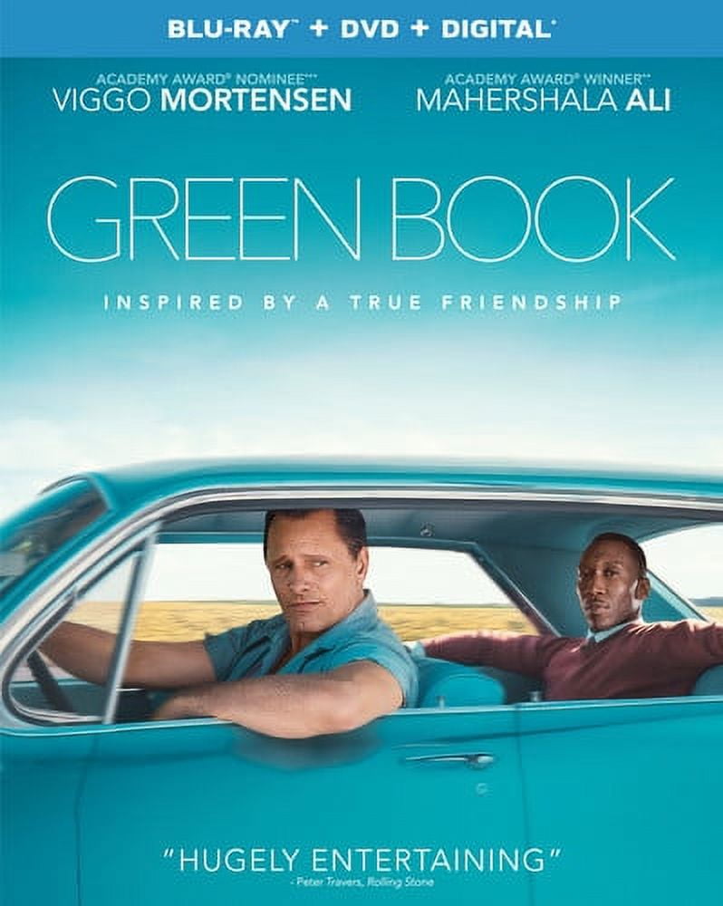 Green Book Movie - (Blu-ray + DVD + Digital Copy) - Walmart.com