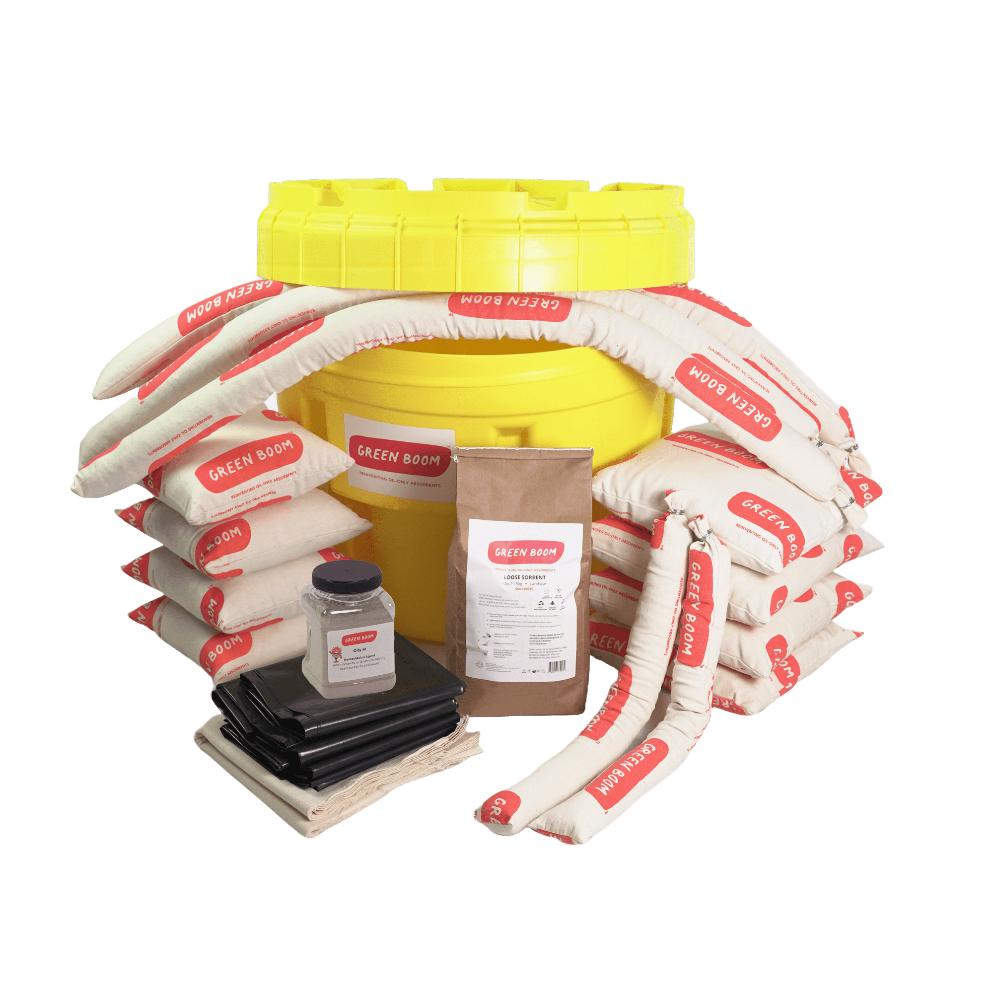 Green Boom 11 Gal Spill Kit - Walmart.com