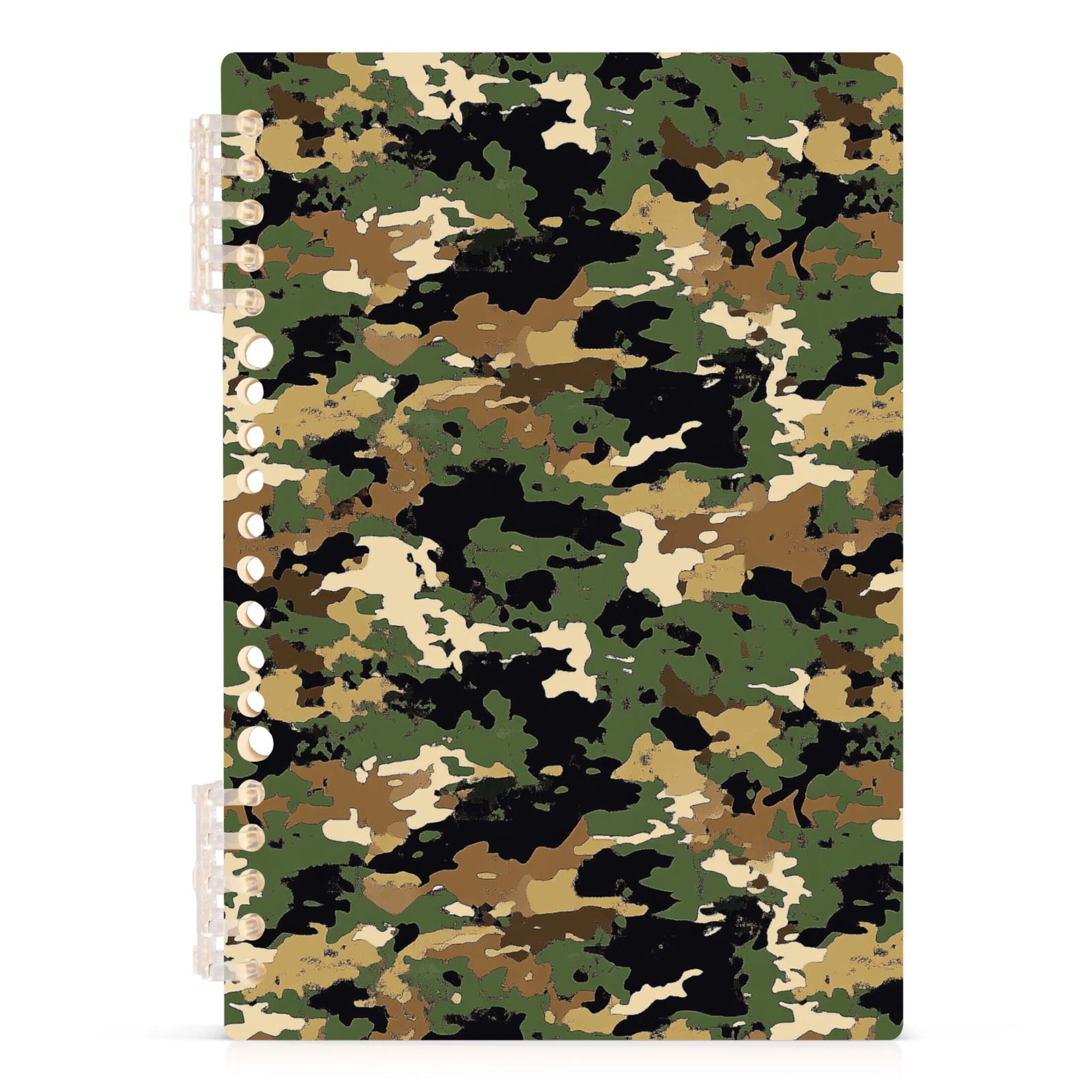Green Brown Camouflage Notebooks 1-subject Journal 60 Sheets A5 College ...