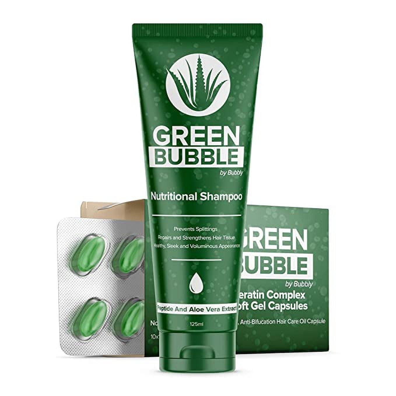 Green Bubble Shampoo and Ceratin Complex Set - Walmart Business Supplies