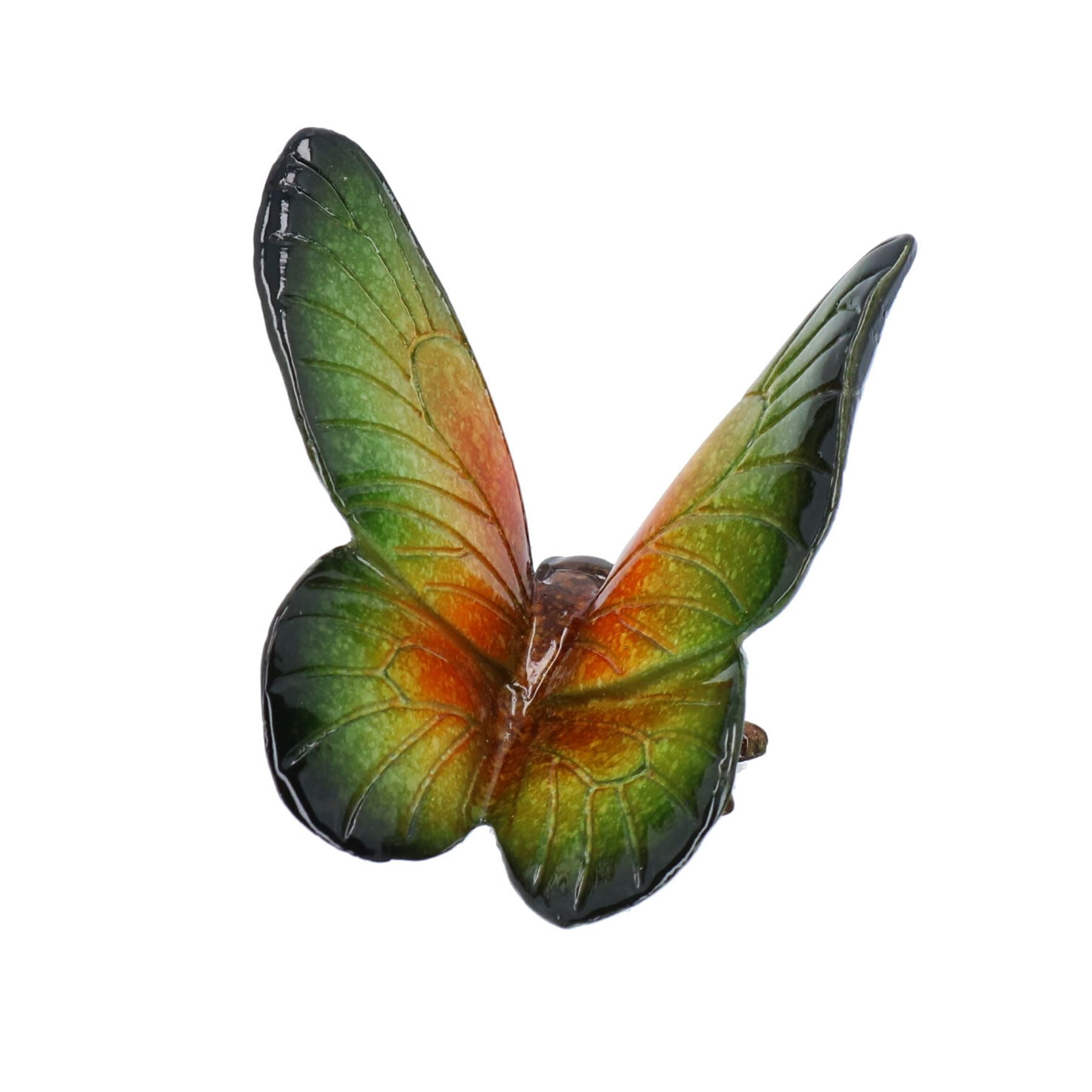 Green Butterfly Resin Wall Mount Shed Sculpture Statue Ornament House ...