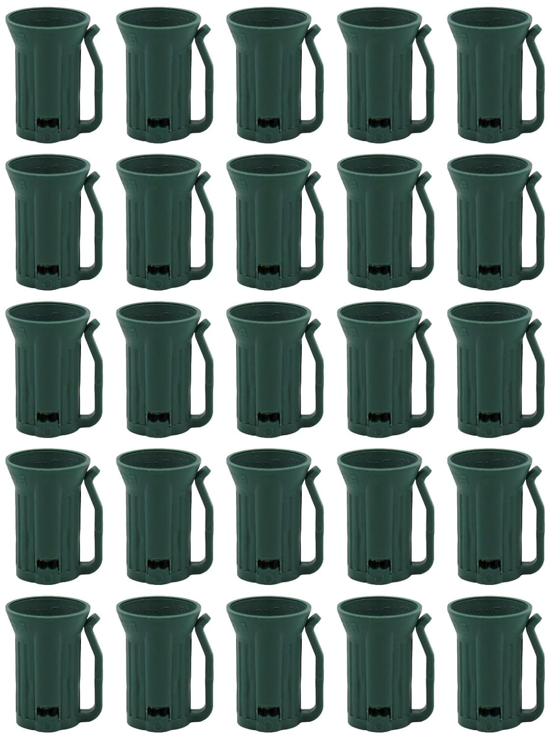 Green C7 Replacement Sockets for Christmas Lights, Compatible with SPT ...