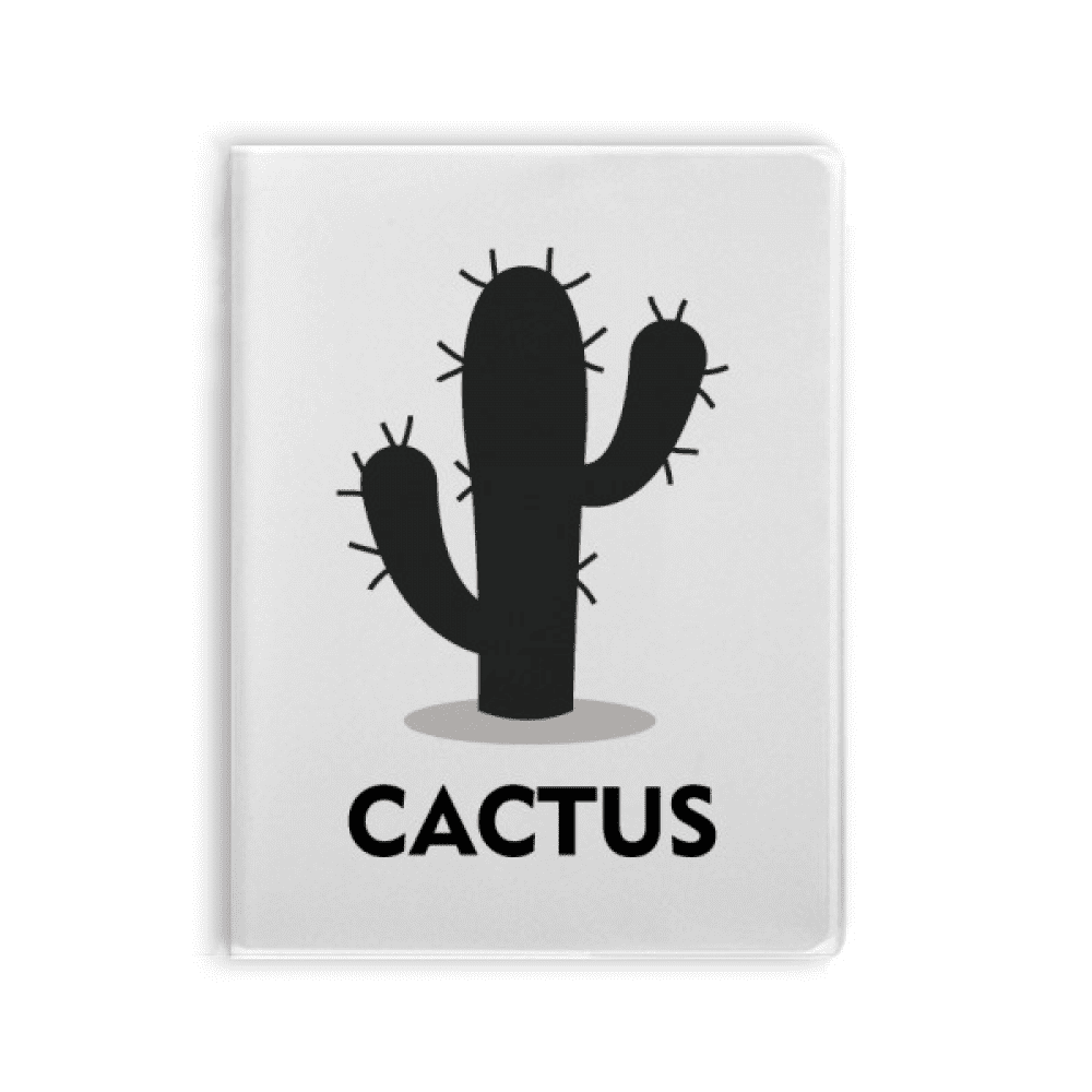 Green Cactus Succulents Outline Notebook Gum Cover Diary Soft Cover ...