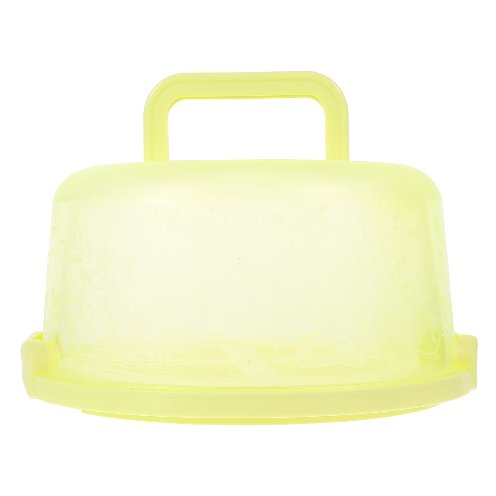 Green Cake Carrier with Handle - Portable Cake Stand - Walmart.com