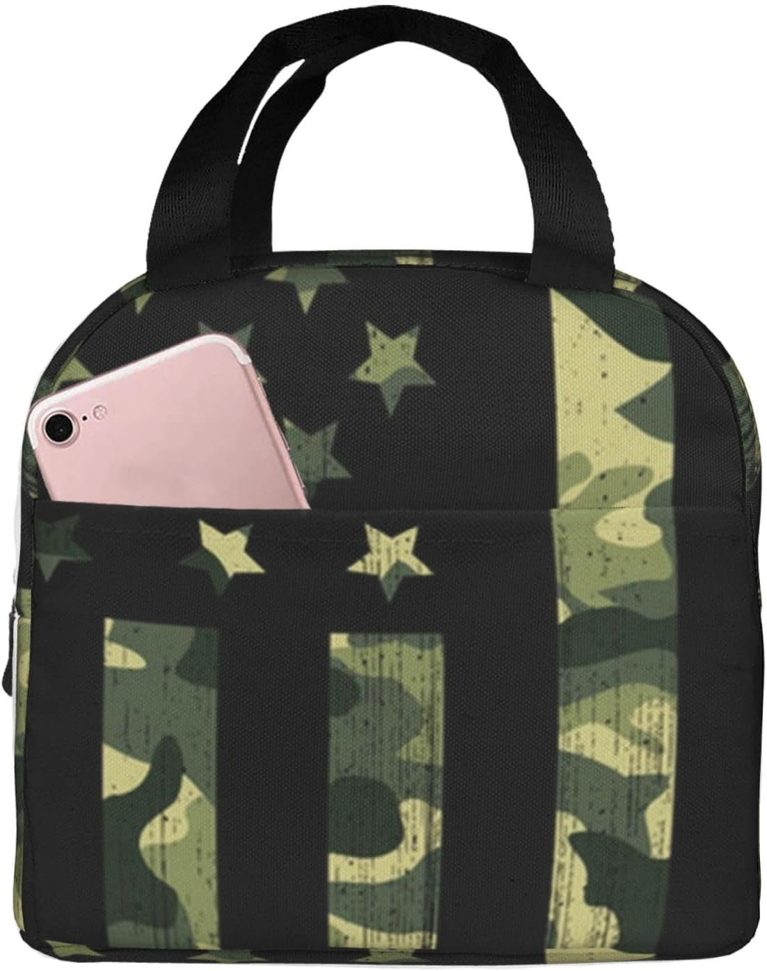 Green Camouflage American Flag Patriotic Usa Green Camo Pattern ...