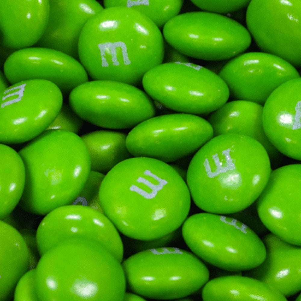 M&M's Green Candy - Milk Chocolate, 1 lb (Approx 500 pcs) - Walmart.com