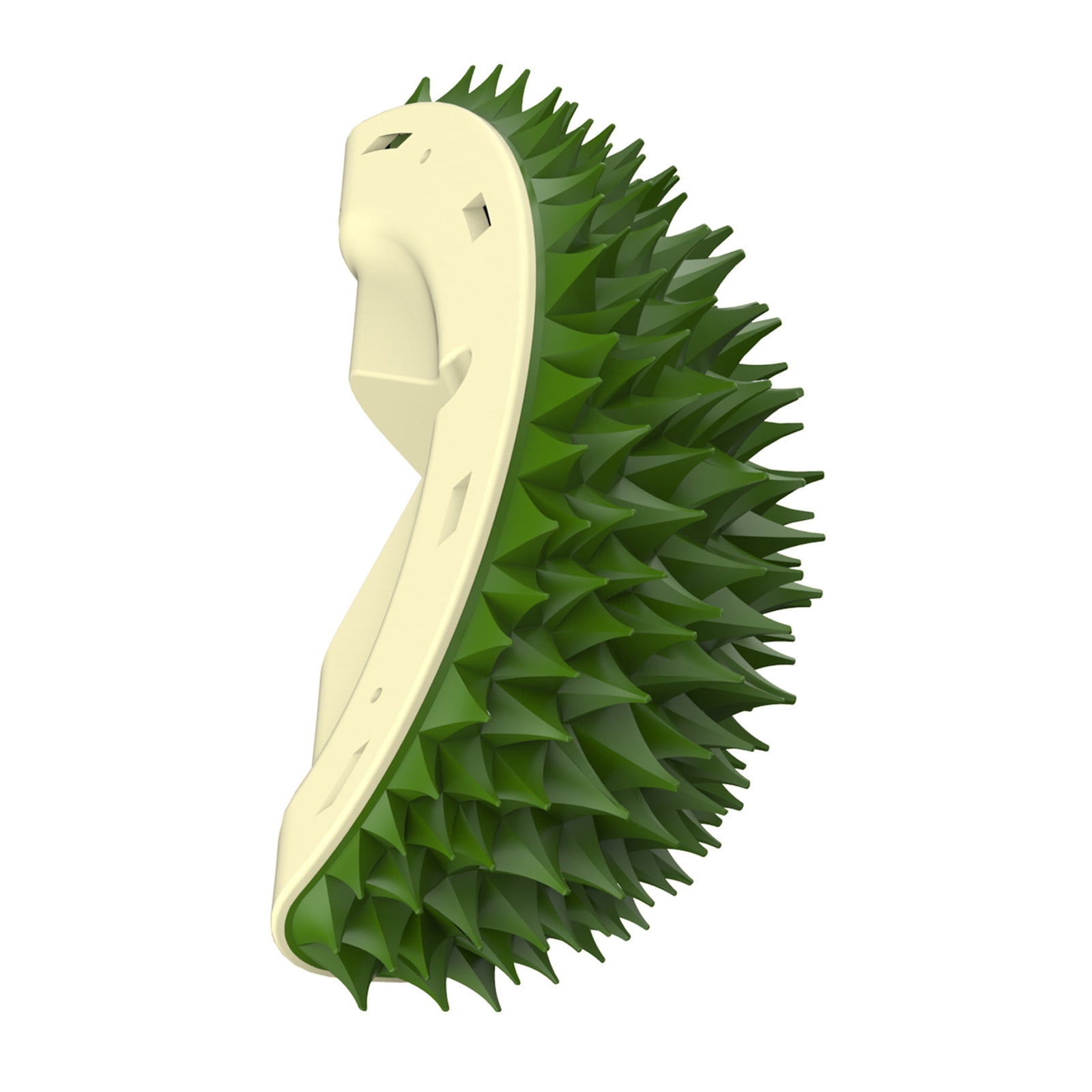 Green Cat Toy Durian Shaped Corner Tickler Catnip Self-Happiness Toy ...