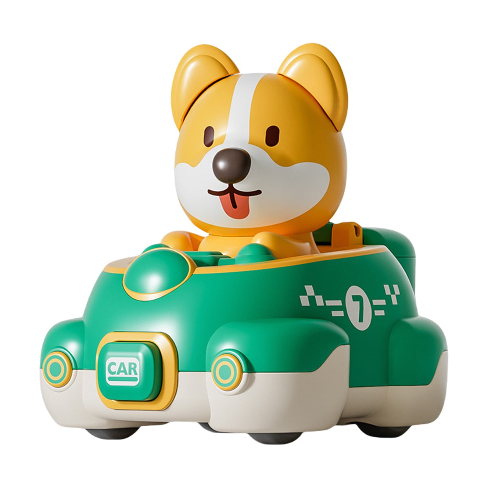 Green Childrens Collision Catapult Car Candy Toy Storage Box Design ...