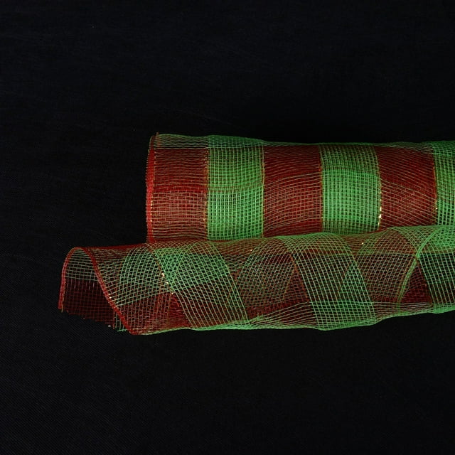 Green - Christmas Mesh Wraps - ( 21 Inch x 10 Yards ) - Walmart.com