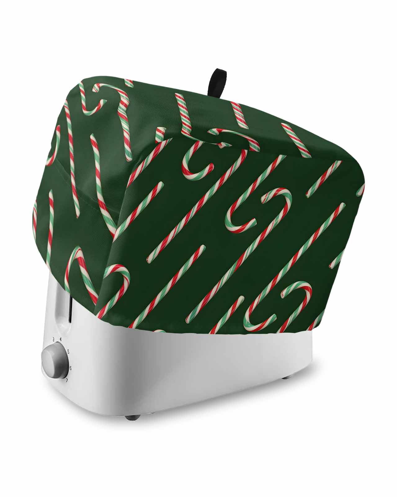 Green Christmas Toaster Cover 4 Slice, Large Kitchen Appliance Covers ...