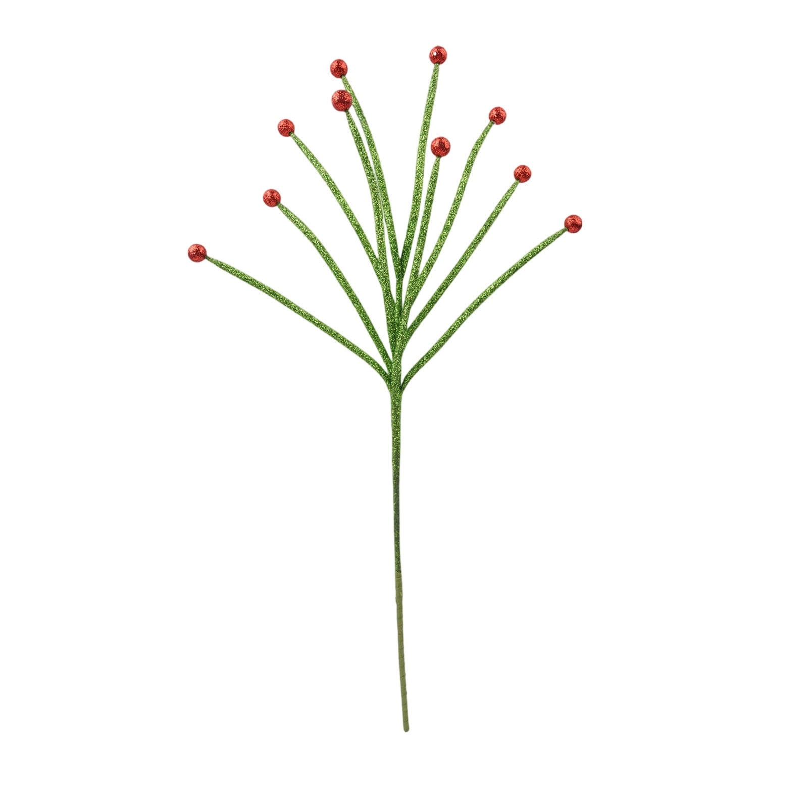 Green Christmas Tree Cuttings Plastic Green Color 54Cm Length For ...