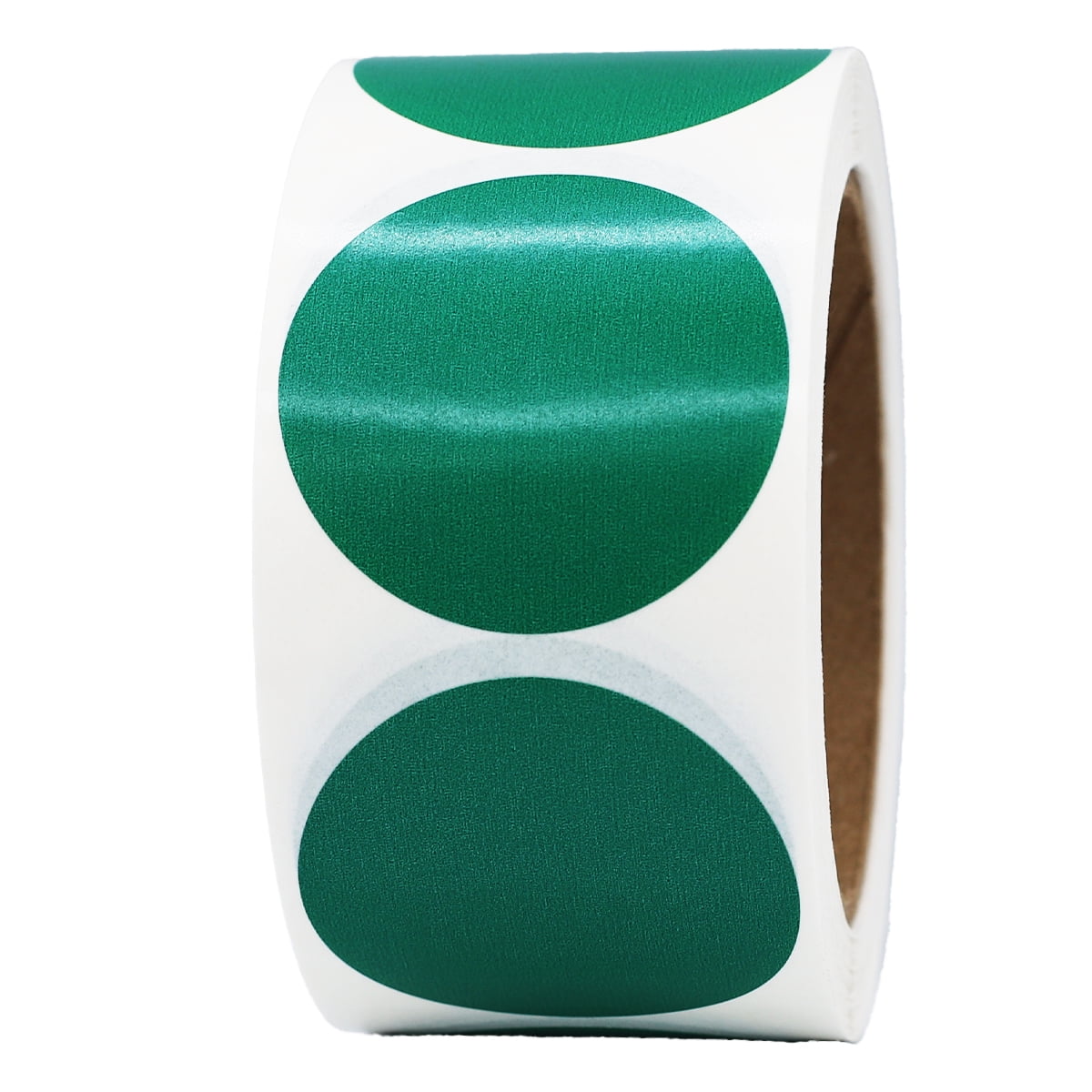 Green Circle Stickers | 2" Inches Round | 500 Pack - Walmart.com