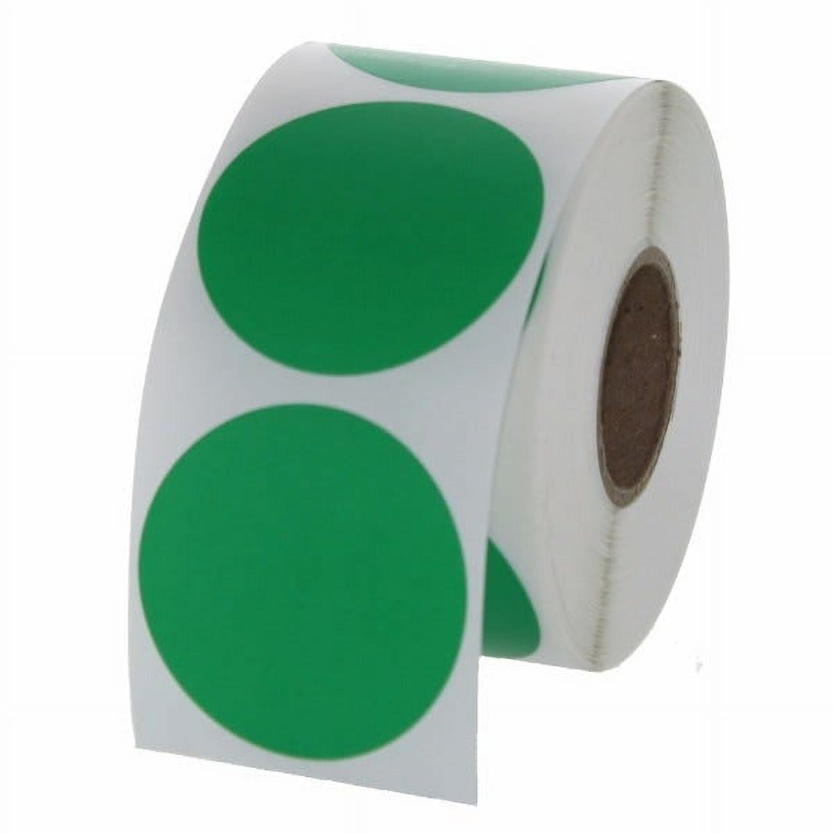 Green Circle Stickers and Labels - 1.5" - Walmart.com