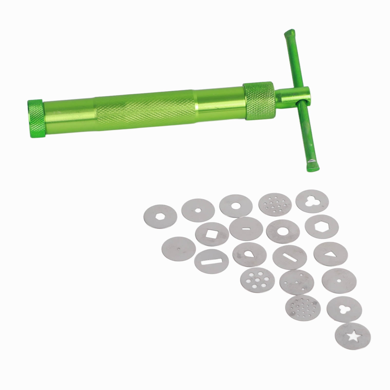 Green Clay Extruder Stainless Steel Clay Extruder Fondant Cake ...