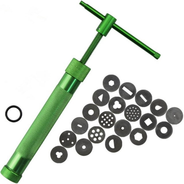 Green Clay Extruder, Stainless Steel, Stainless Steel Clay Extruder ...