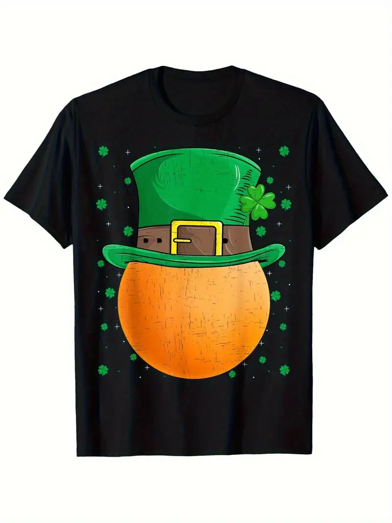 Green Clover Pot of Gold Irish Holiday Unisex Short Sleeve T-Shirt ...