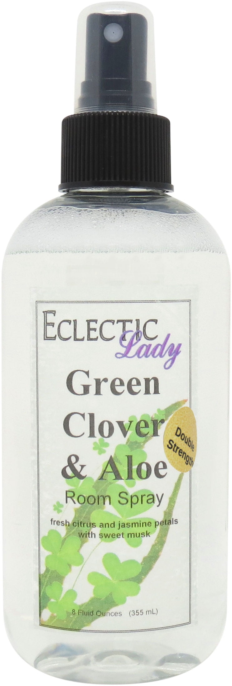 Green Clover and Aloe Room Spray by Eclectic Lady (Double Strength), 8 ...