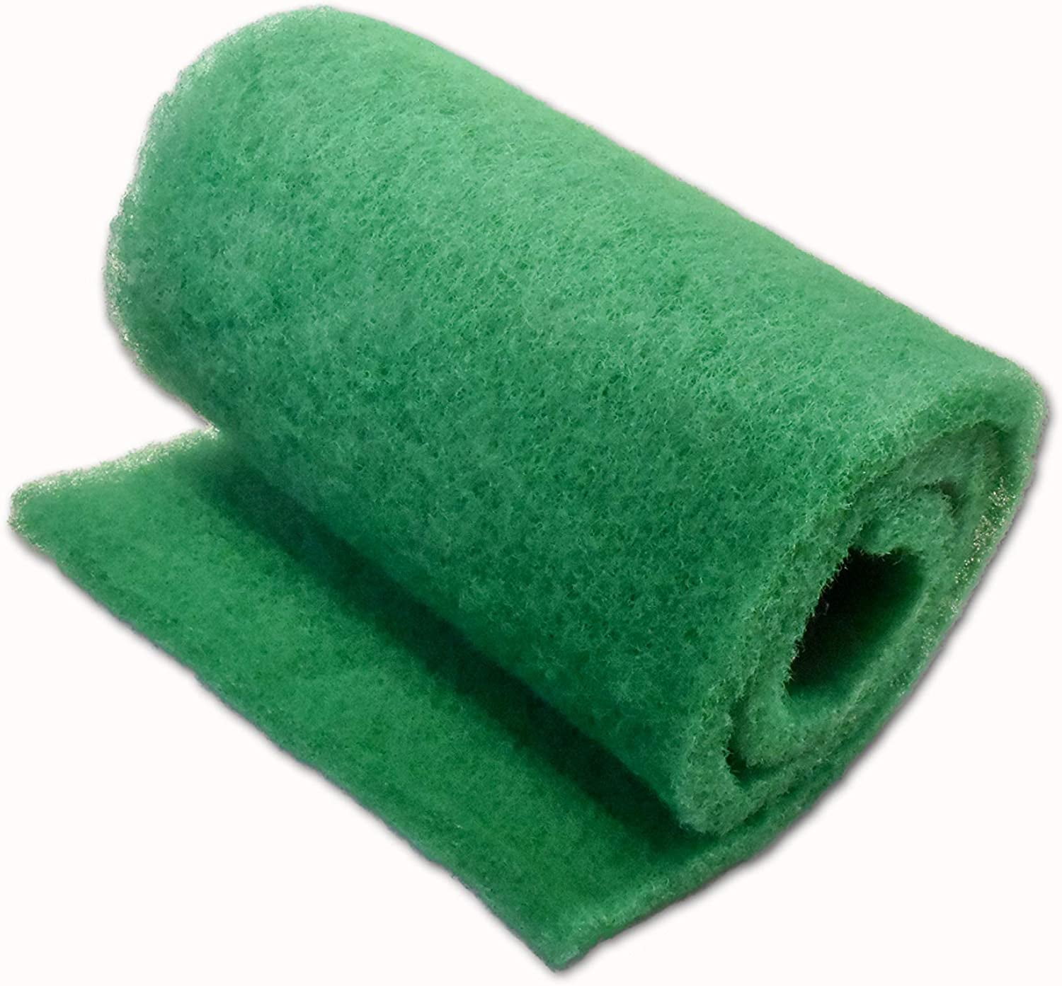Green Coarse Filter Media, 2" Thick, 24" x 56" Roll, Perfect for ...