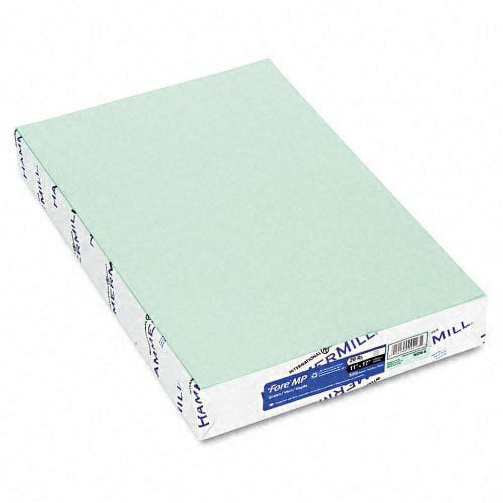 Green Color 20lb Paper Size 11x17 (500 Sheets Per Ream) - Walmart.com