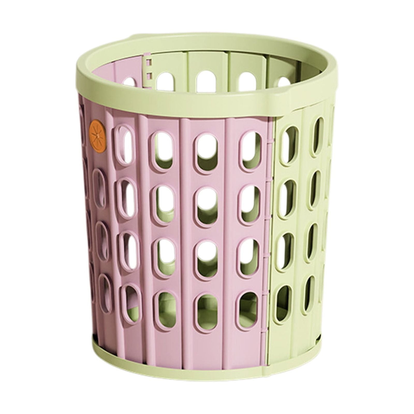 Green Combination Trash Can With Modular Design And Three Sections For ...