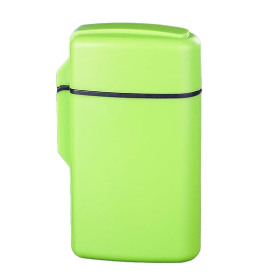 Green Compact Rechargeable Electric Lighter With Plasma Arc Technology ...