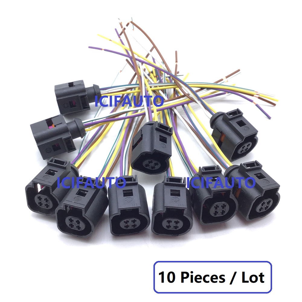 Green Coolant Temperature Sensor Water Temp Switch & Pigtail Connector ...