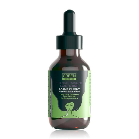 Green Cosmos 100% Rosemary Oil for Hair Growth & Scalp Health 2 fl oz - Walmart.com