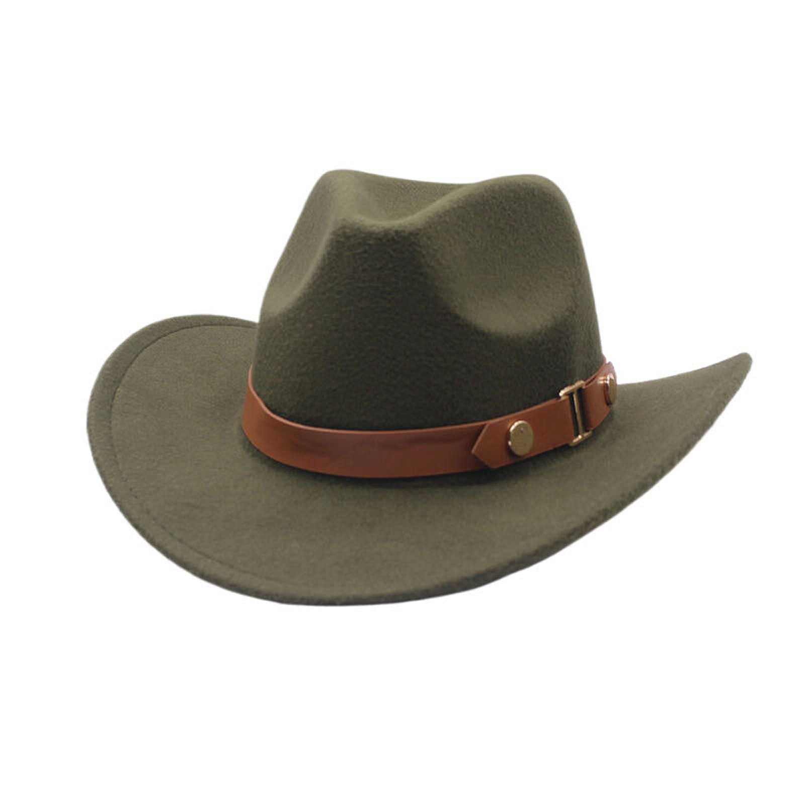 Green Cowboy HatToddler Boys Cowboy Hat Western Hat For Kids Leather ...