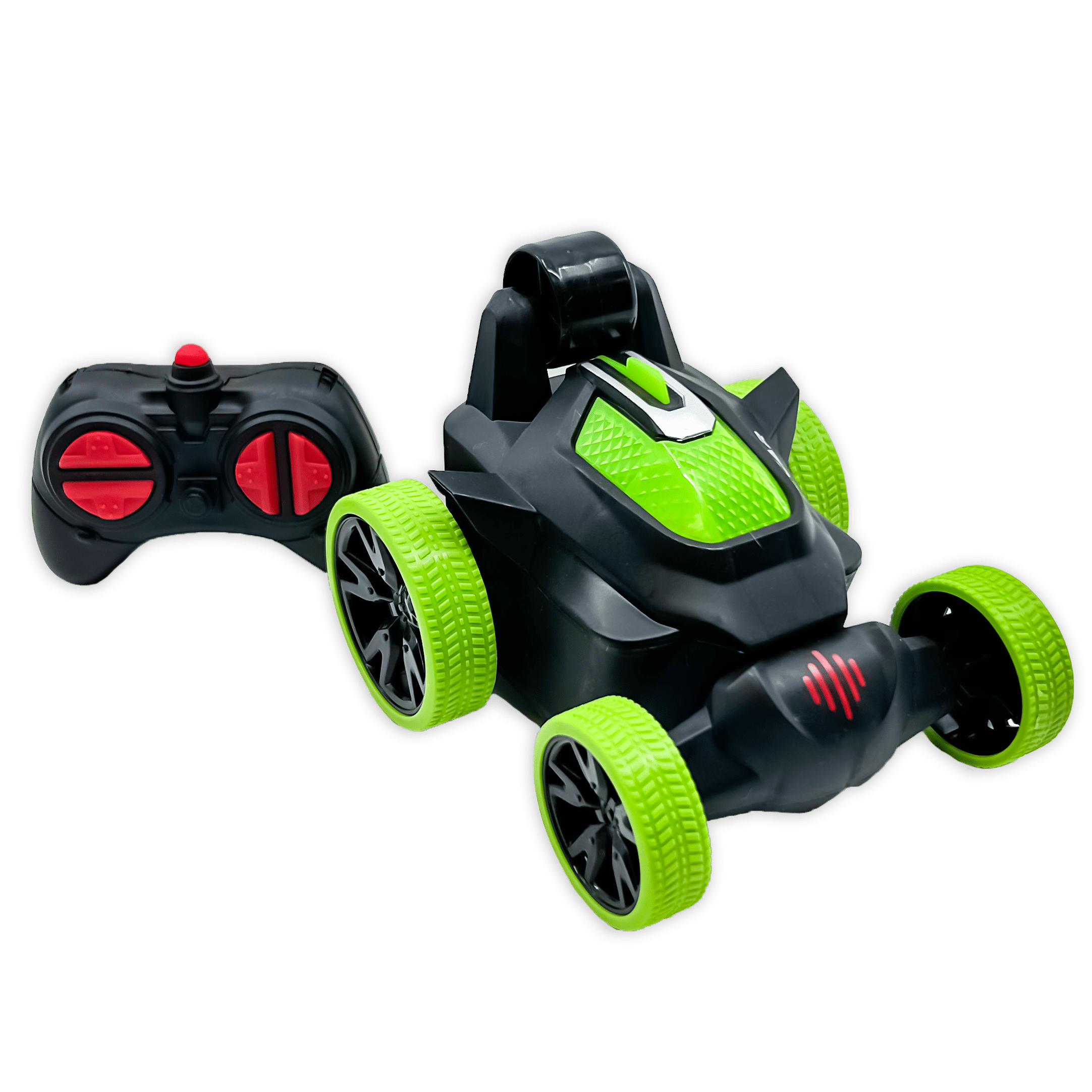 Green Cyclone 360° RC Stunt Car - Walmart.com