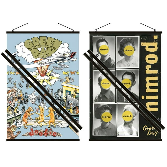 Green Day - 2 Piece Music Poster Set (Dookie & Nimrod - Album Covers ...