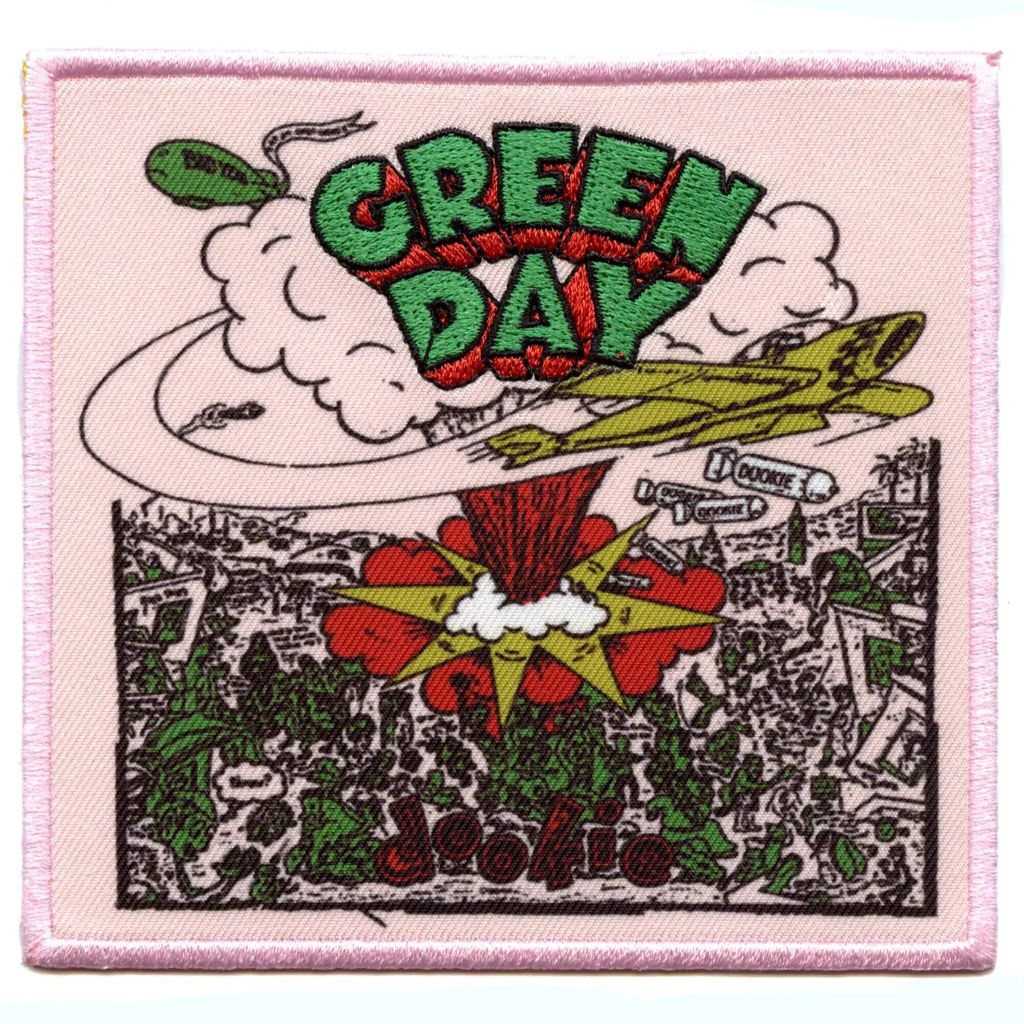 Green Day Album Patch Pink Dookie Cover Sublimated Embroidered Iron On - Walmart.com