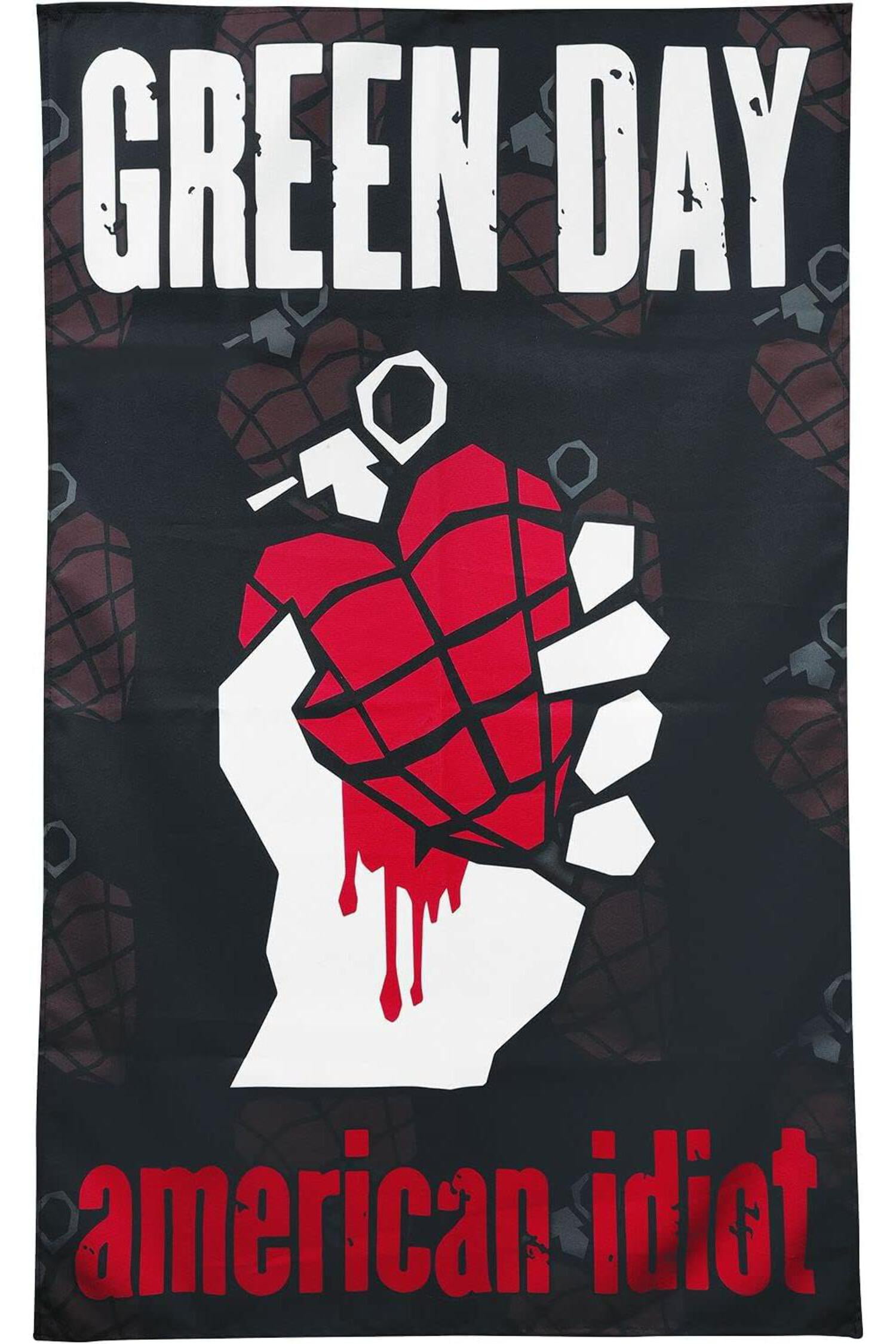 Green Day - American Idiot Textile Poster Flag - Walmart.com