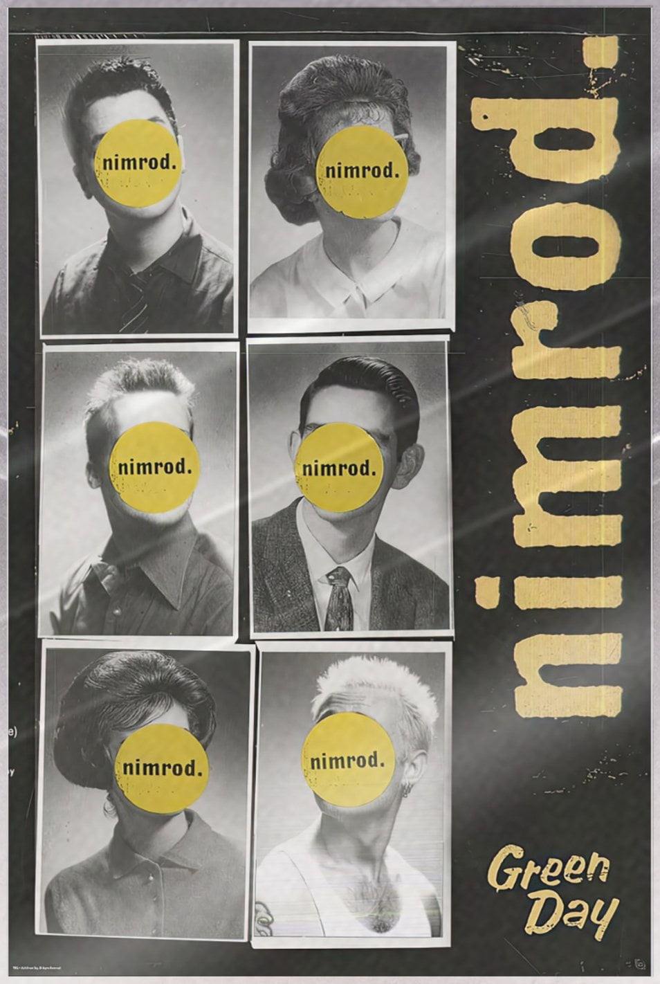 Green Day - Music Poster (Nimrod - Album Cover) (Size: 24" x 36 ...