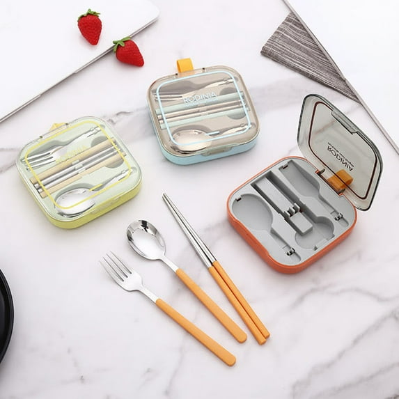 Green Dinnerware Set, Three Hundred Four Stainless Steel Reusable ...