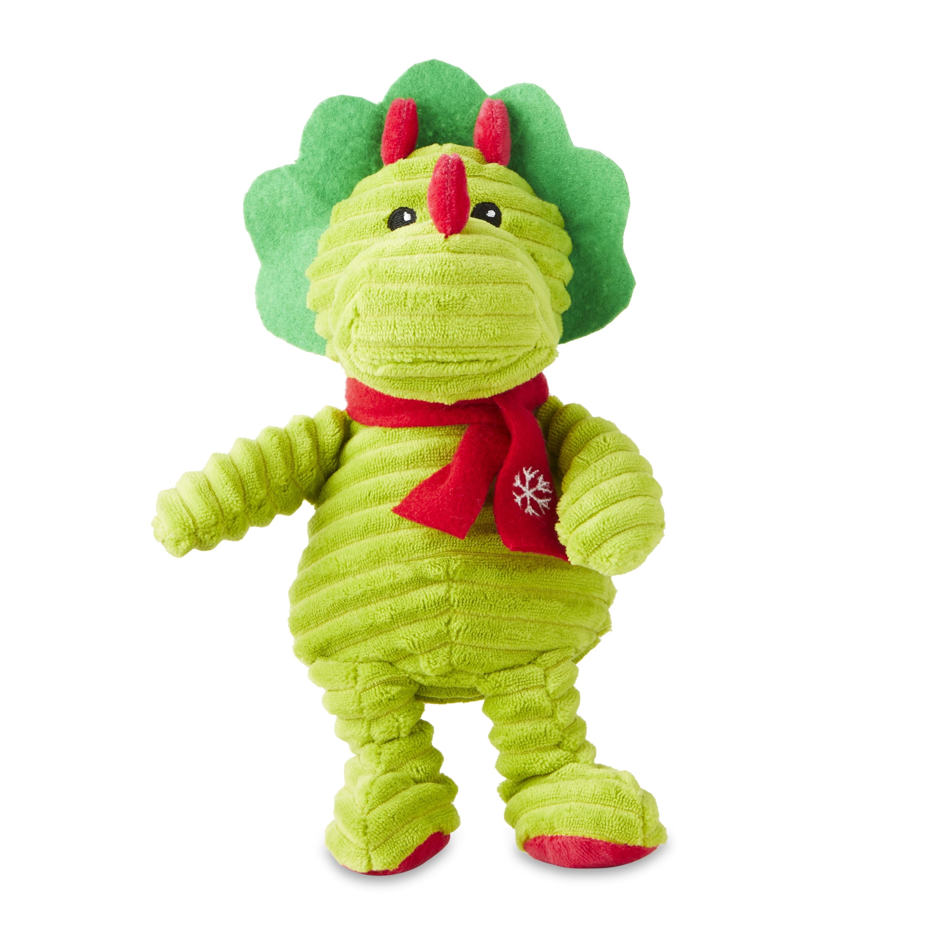 Green Dino Stuffed Animal Child's Plush Toy, 7.5", by Holiday Time ...