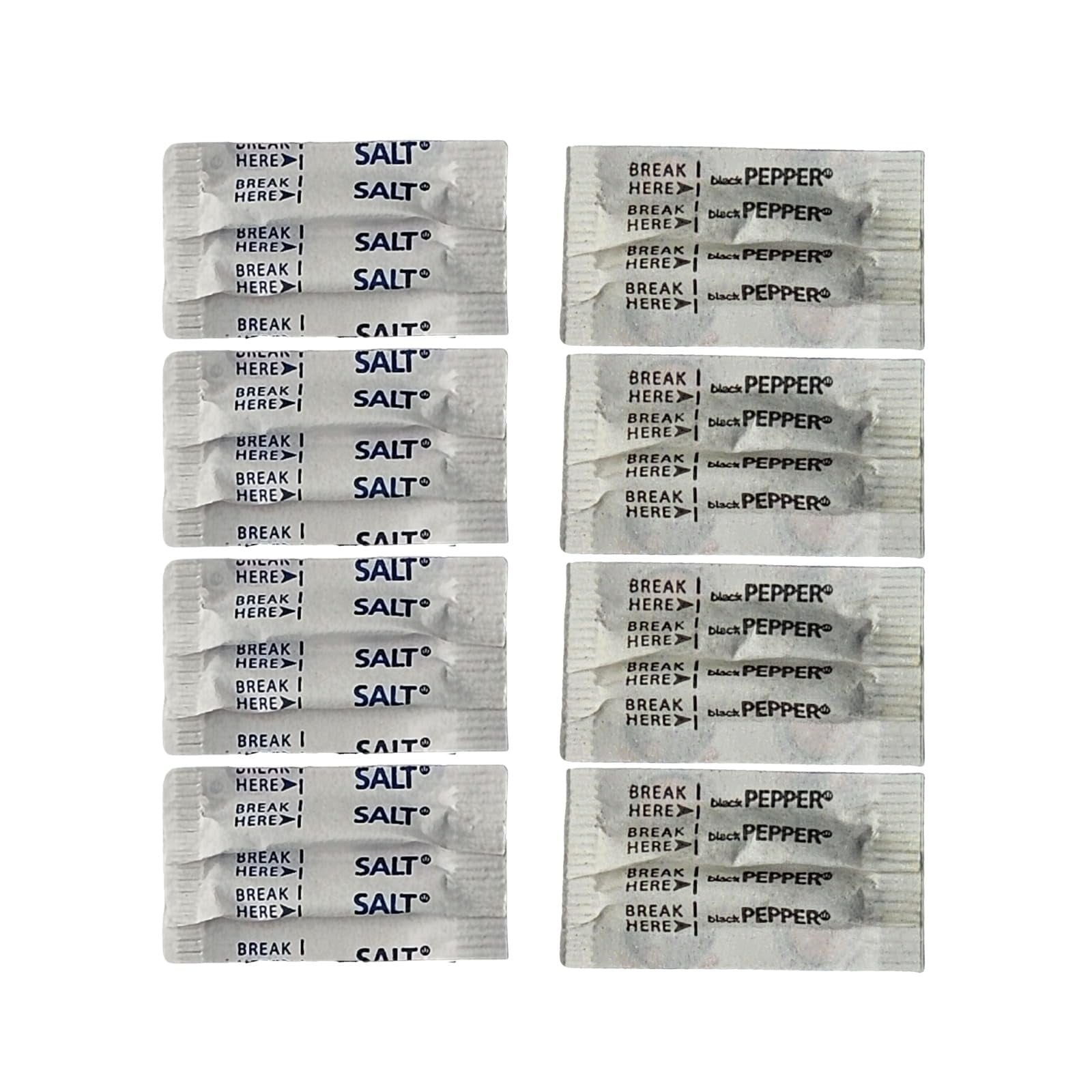 Green Direct Salt and Pepper Packets, 200 H2FSDpcs, 100 Salt & 100 ...