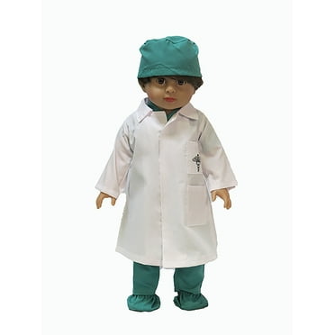Sophia's Doll Doctor Scrubs and Lab Coat Set for 18" Dolls - Walmart.com