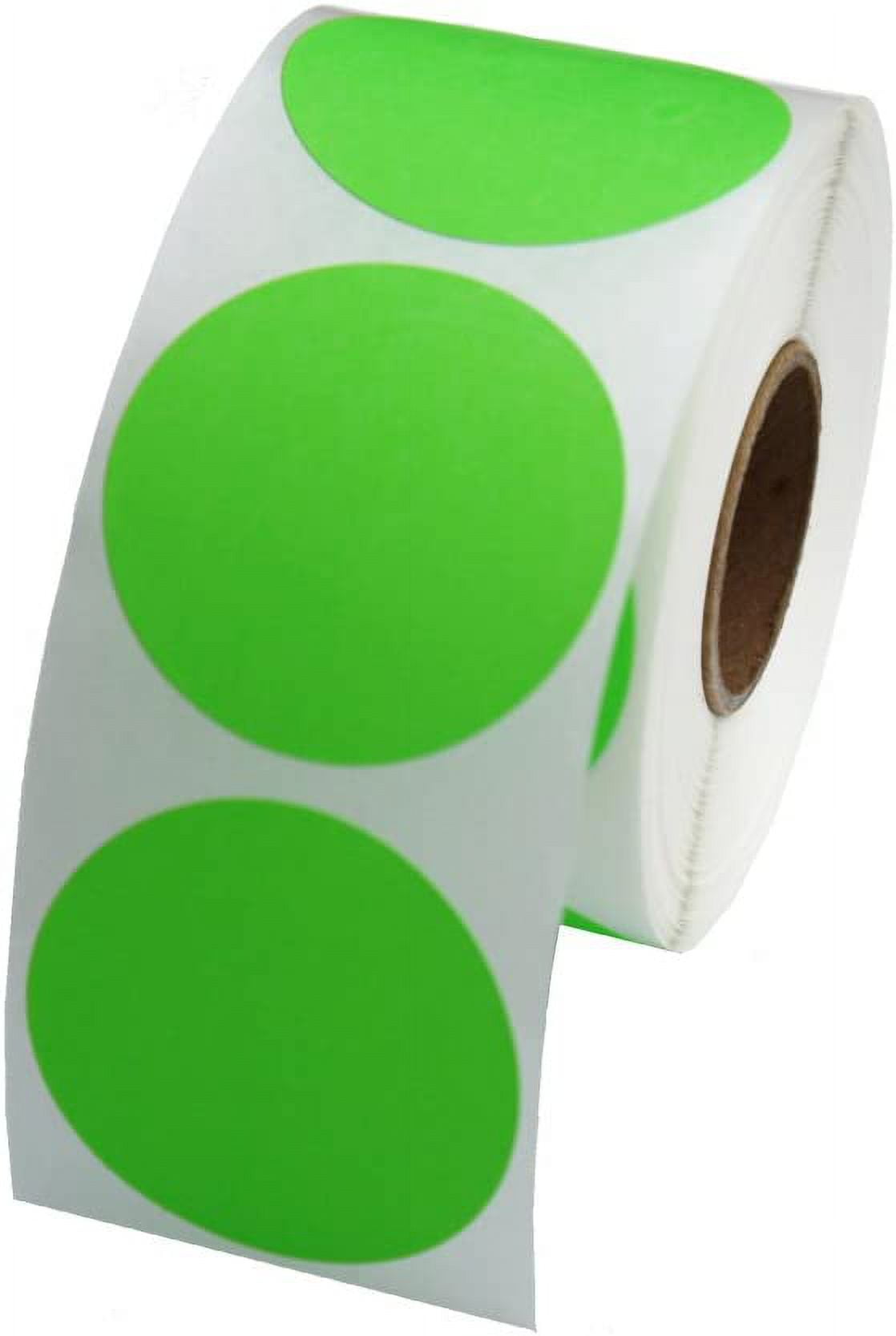 | Green Dot Stickers for Inventory / Stickers - 1.5 Inch Round Labels ...