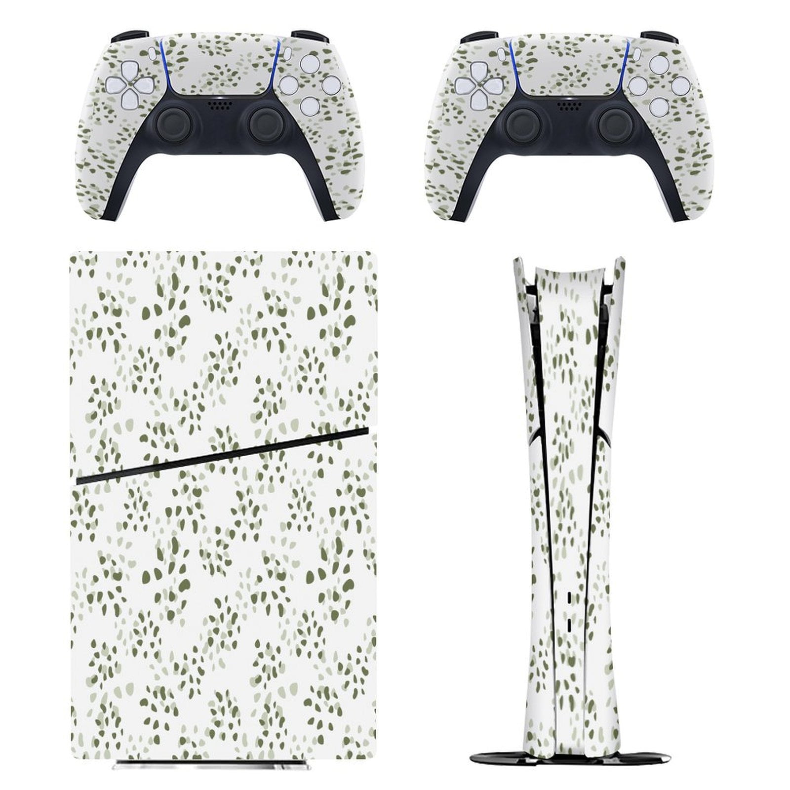 Green, Dots PS5/PS5 Slim Digital Disc Skin Sticker For Console And Controller Skins - Walmart.com