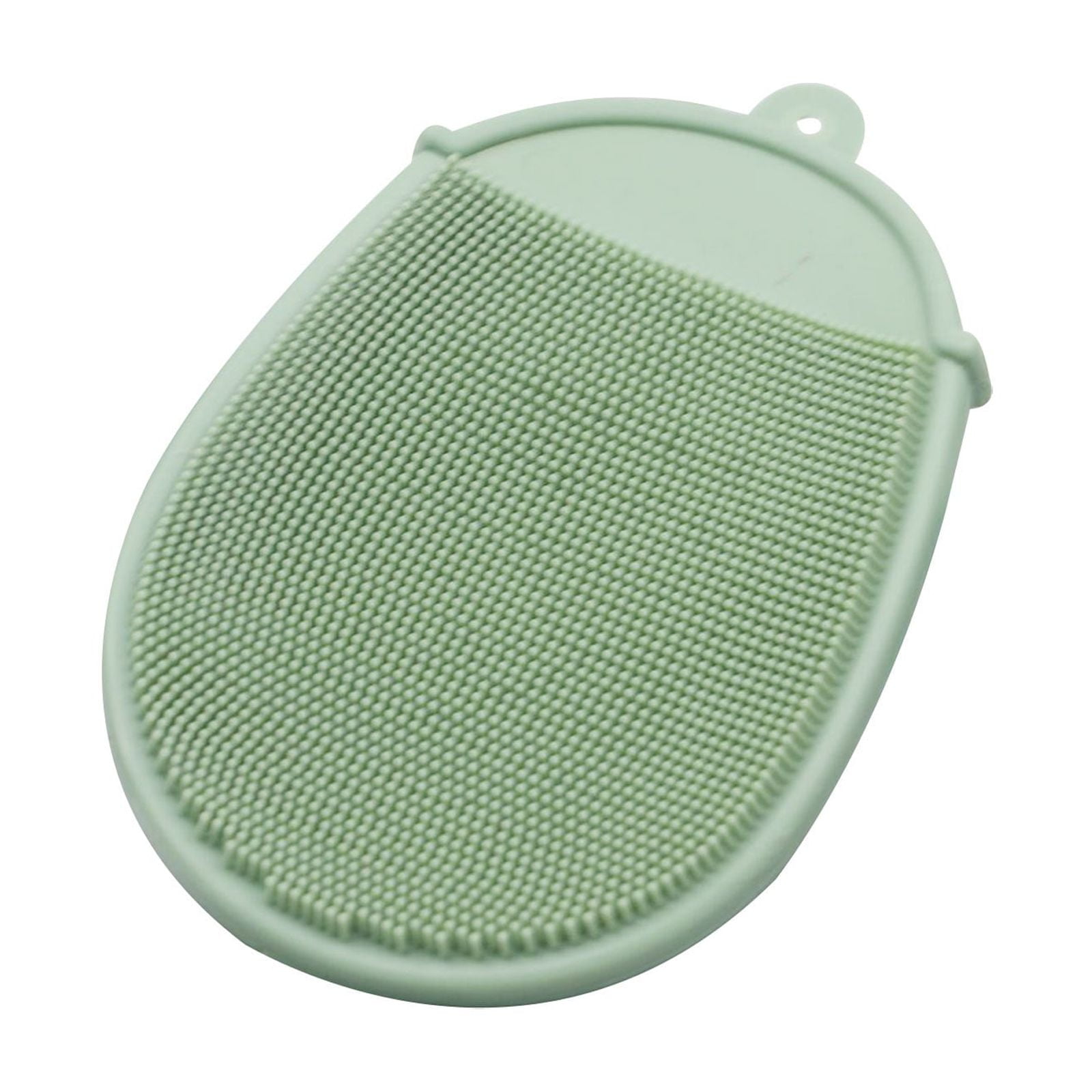 Green Double Sided Bowl Brush With Bristle For Vegetable Fruit Cleaning ...