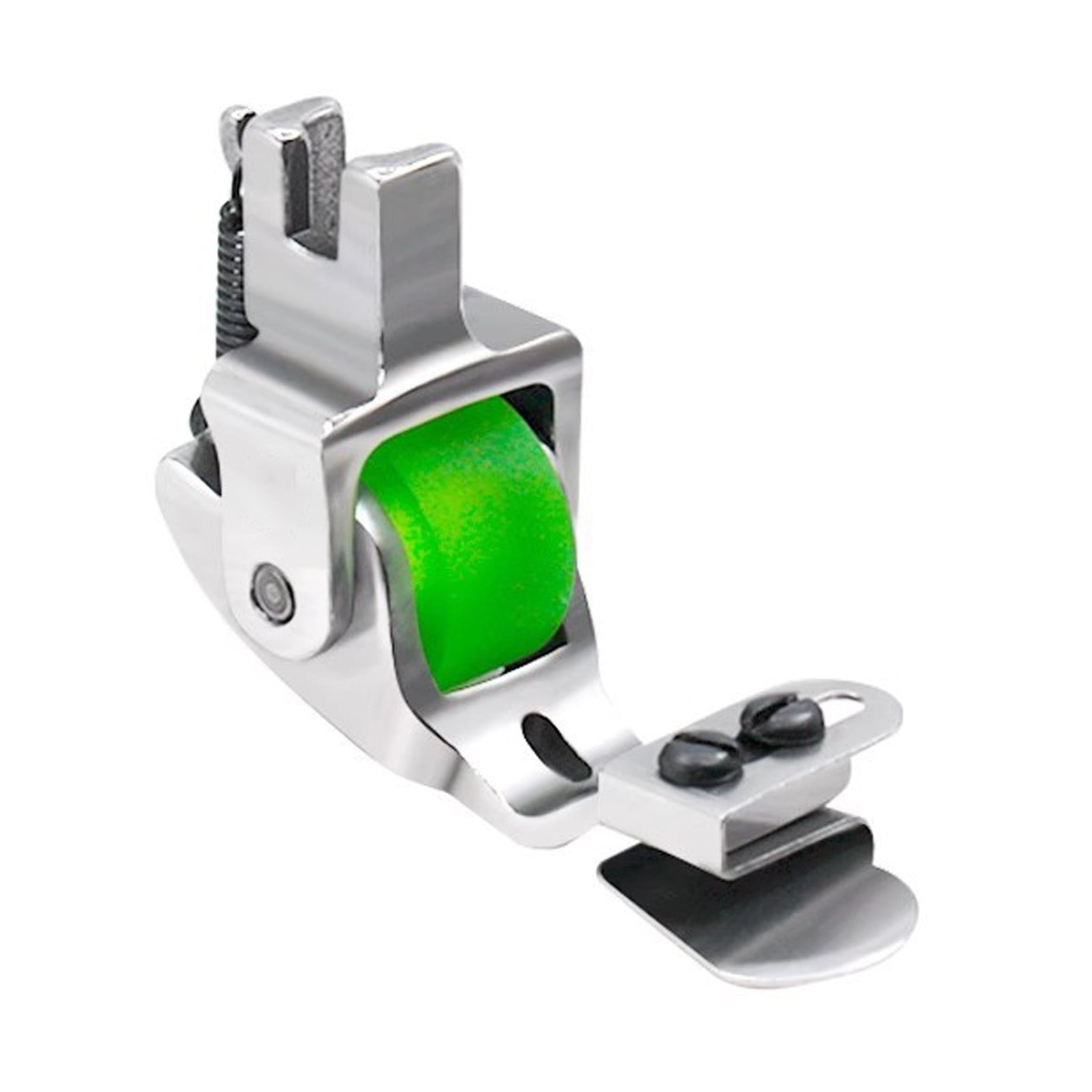 Green Downward Folding Roller Hemmer Presser Foot Sewing Machine ...